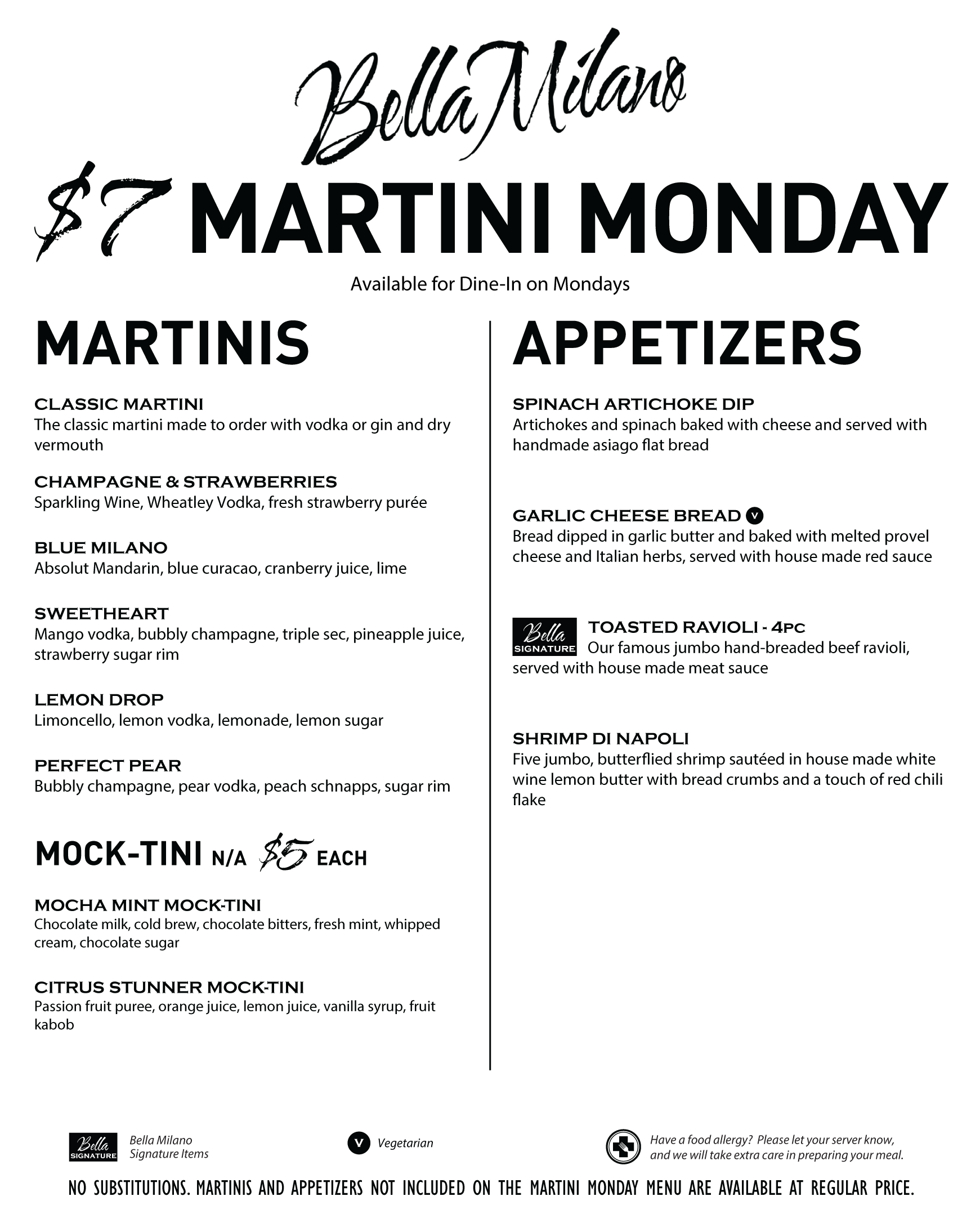 Martini Monday | Bella Milano
