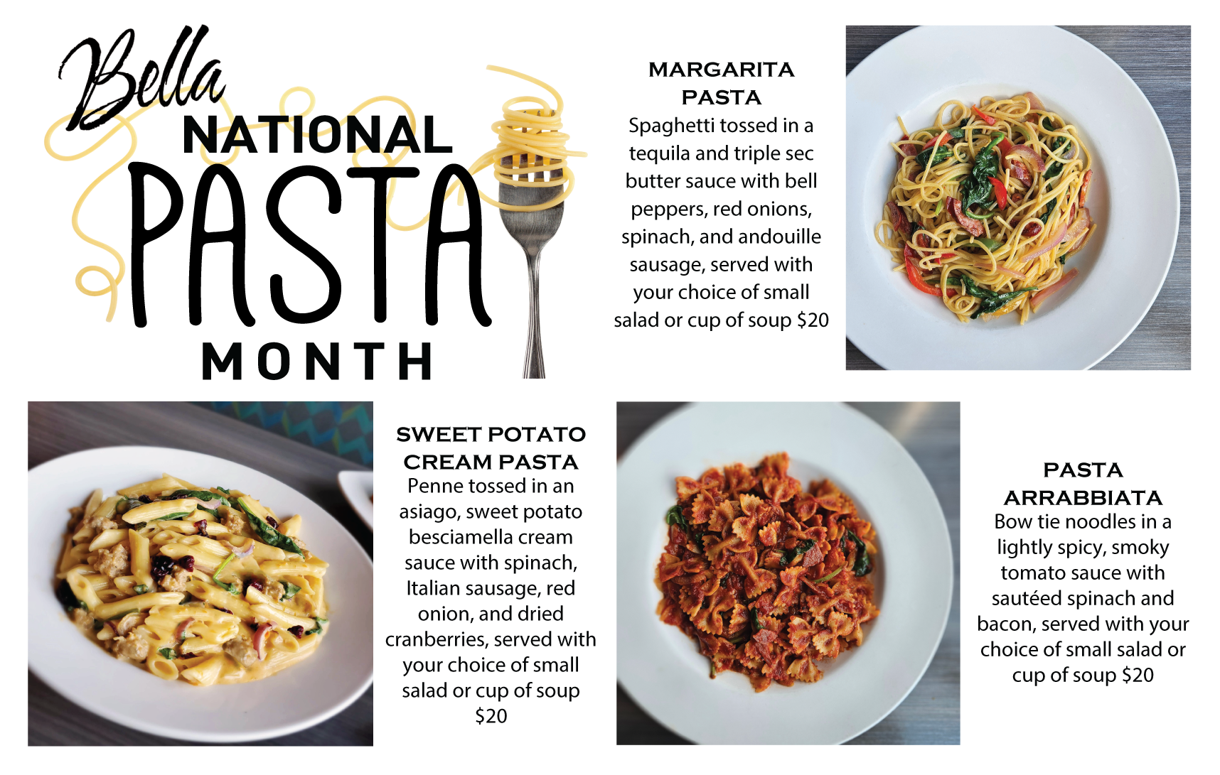 Pasta Month Day | Bella Milano